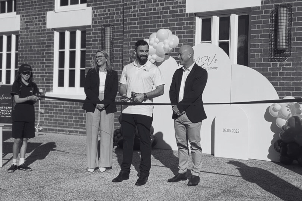 That time we, Mastery Schools Victoria (MSV), opened a school for ...